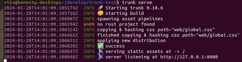 Trunk，开发Rust Wasm应用的利器 | VIKA的技术小站